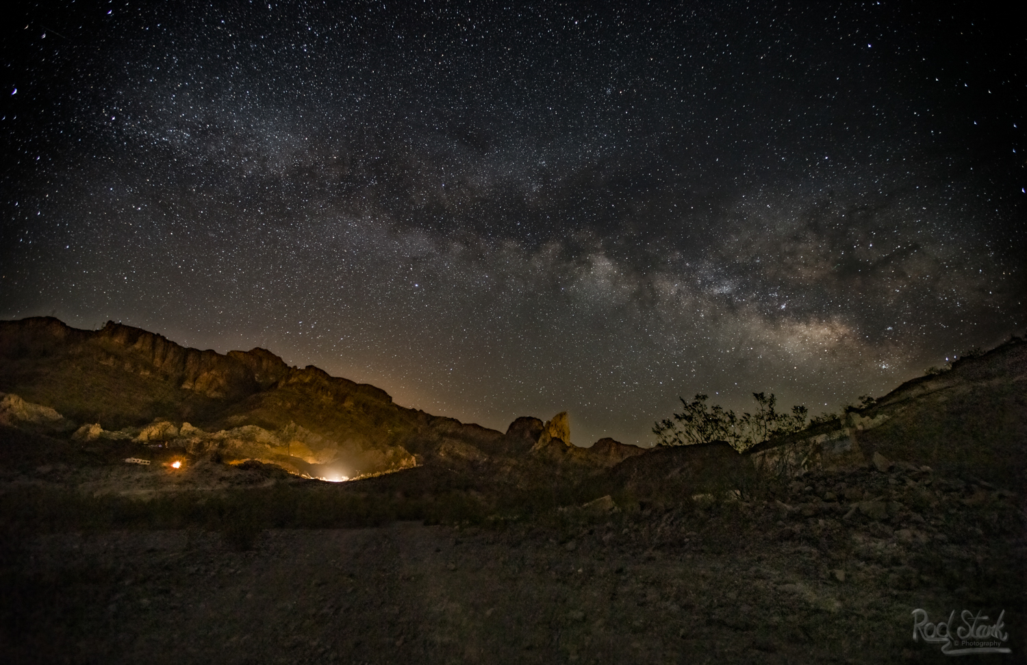 Milky Way Light Glow – Rod Stark Photography