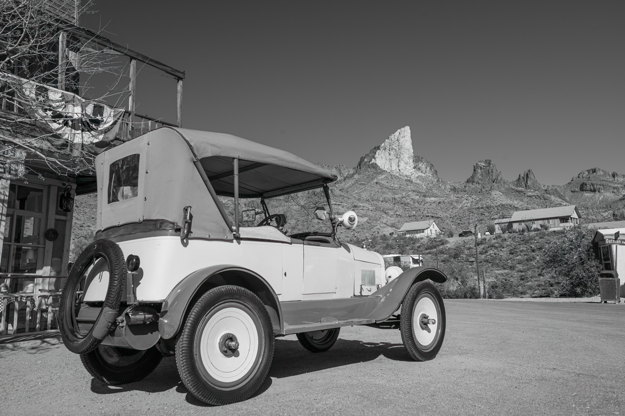 Model T in Desert – Rod Stark Photography
